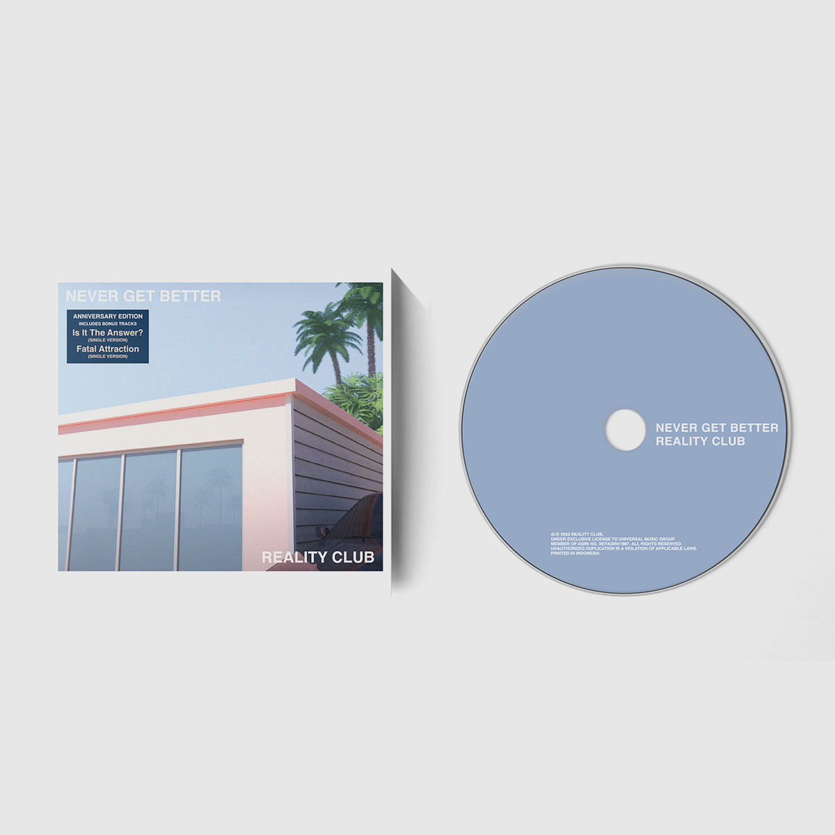 Reality Club - 'Never Get Better' Anniversary Album Collection ...