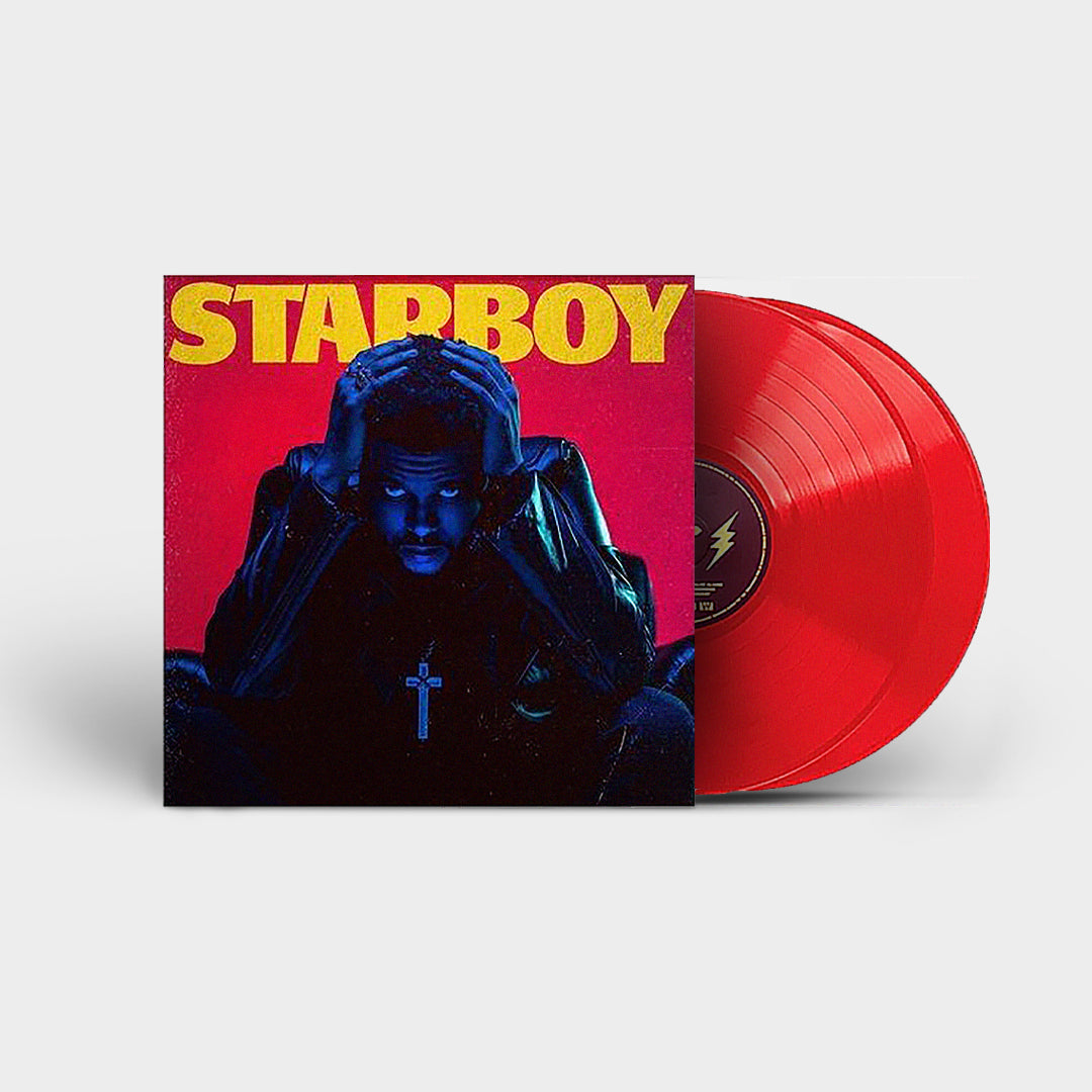 The Weeknd - Starboy Vinyl (Translucent Red Vinyl Coloured 2LP ...